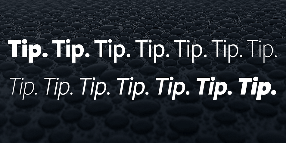 Tip Font