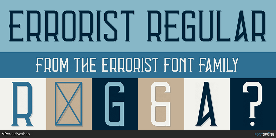 Errorist Regular Font