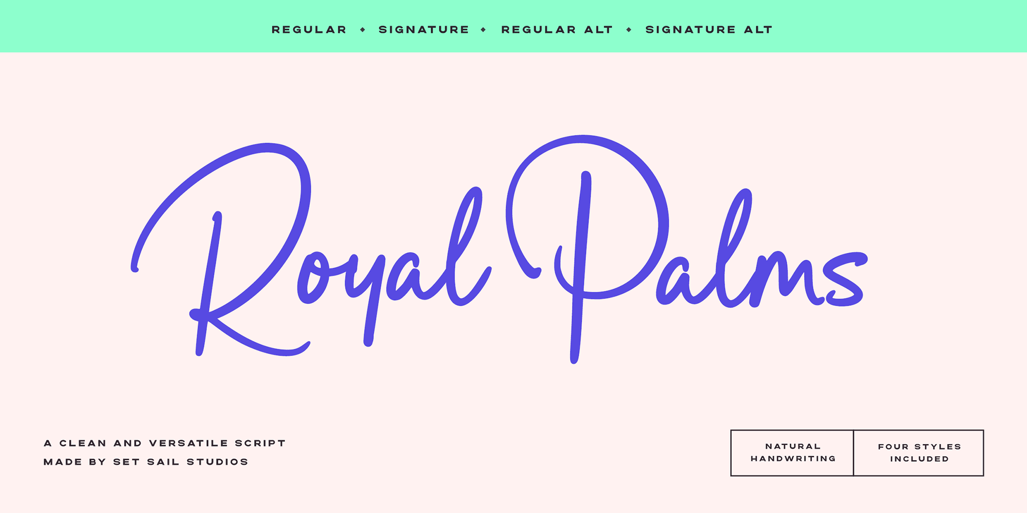 Royal Palms Font