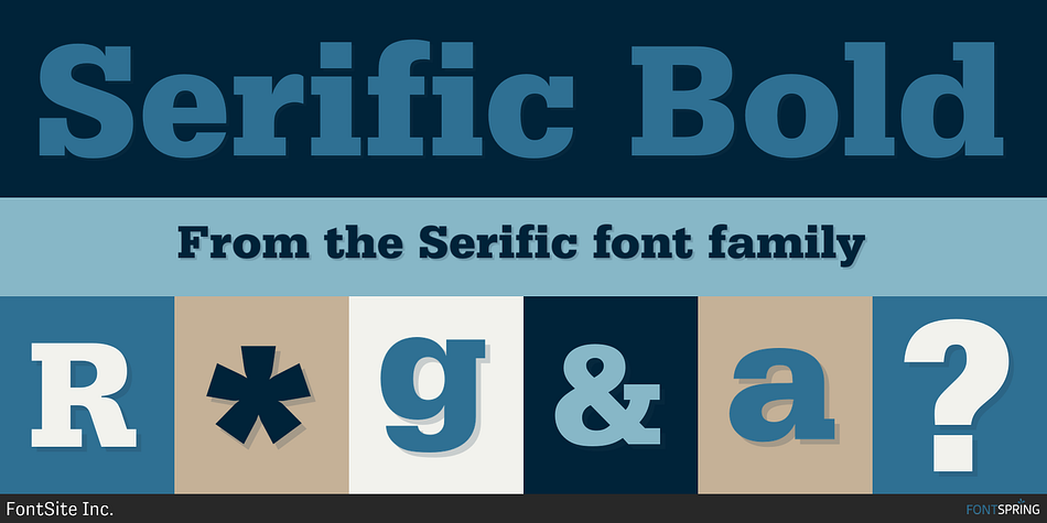 Serific Font