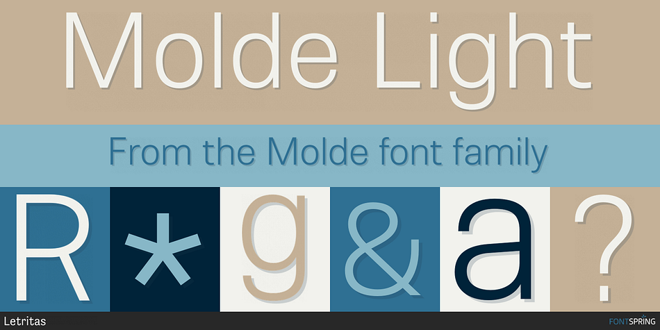 Molde Light Font