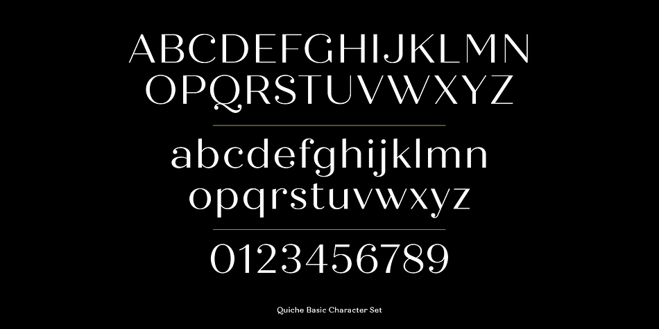 Quiche Font