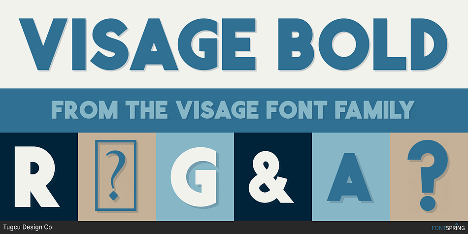 Visage Bold Font