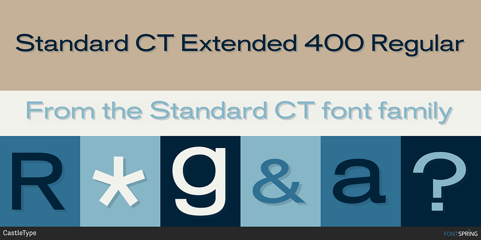 Standard CT - Extended Font