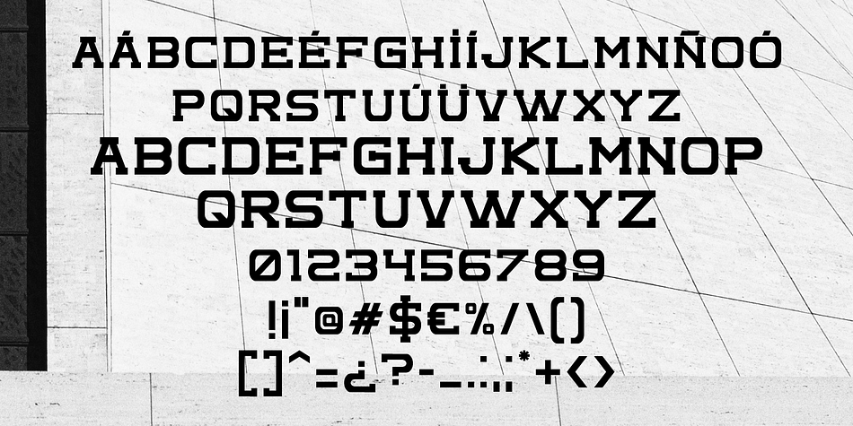 Complex Font