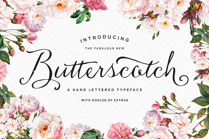 Butter Scotch Regular Font