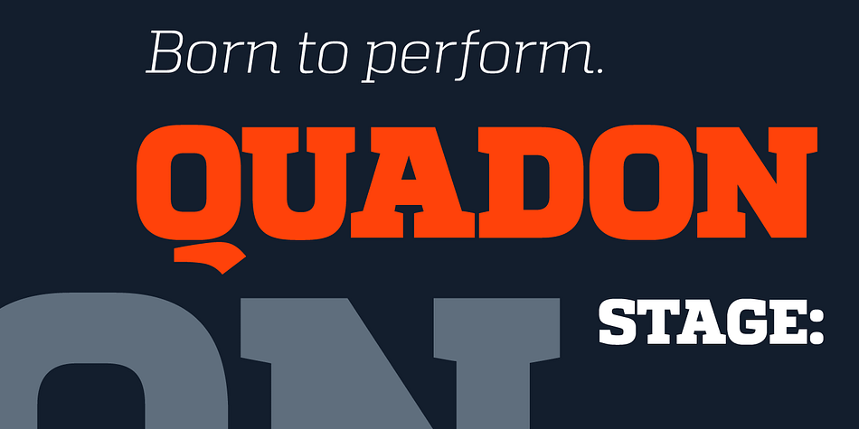 Quadon Font