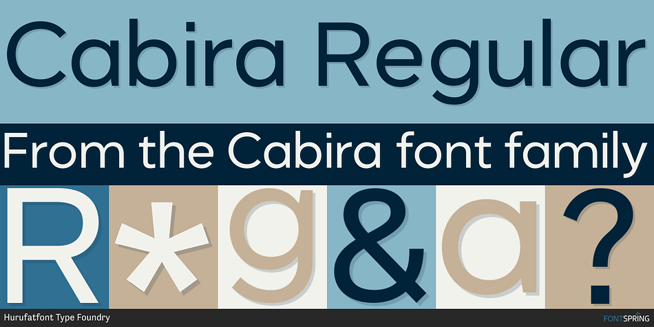 Cabira Regular Font