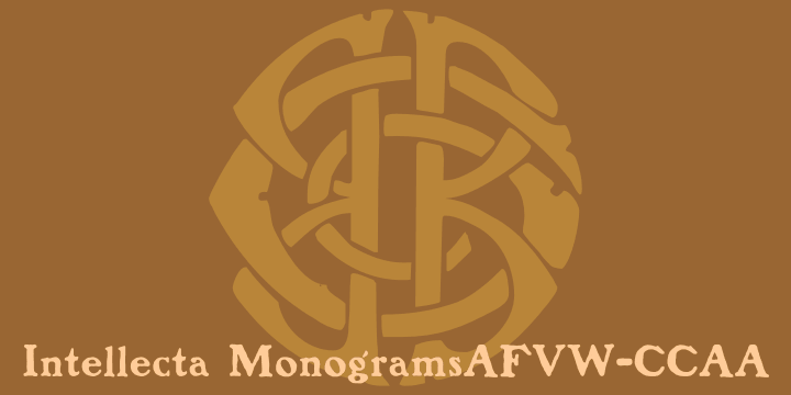 Intellecta Monograms Font