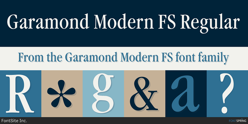 Garamond Modern FS Font