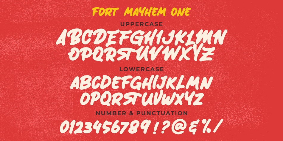 Fort Mayhem Font