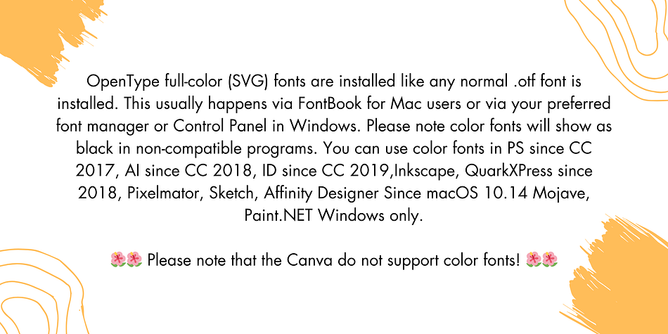 Fox Brave Color Font Font