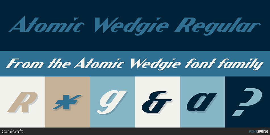 Atomic Wedgie Regular Font