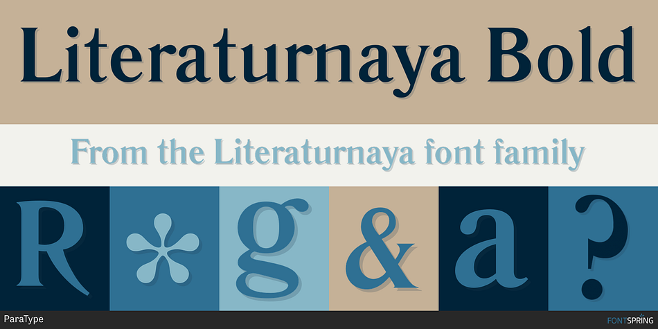 Literaturnaya Font