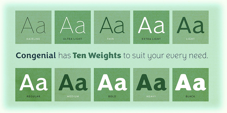 Congenial Font