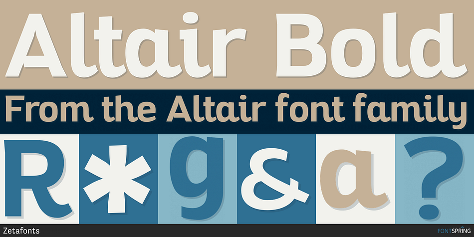 Altair Bold Font