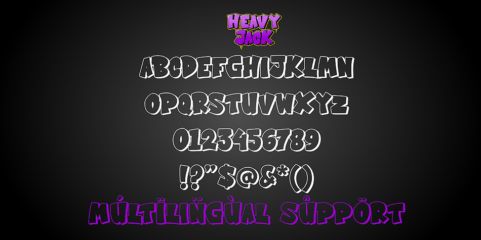 Heavy Jack Font