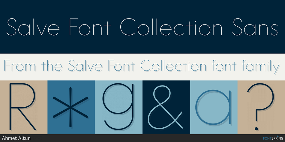 Salve Font Collection Sans Font