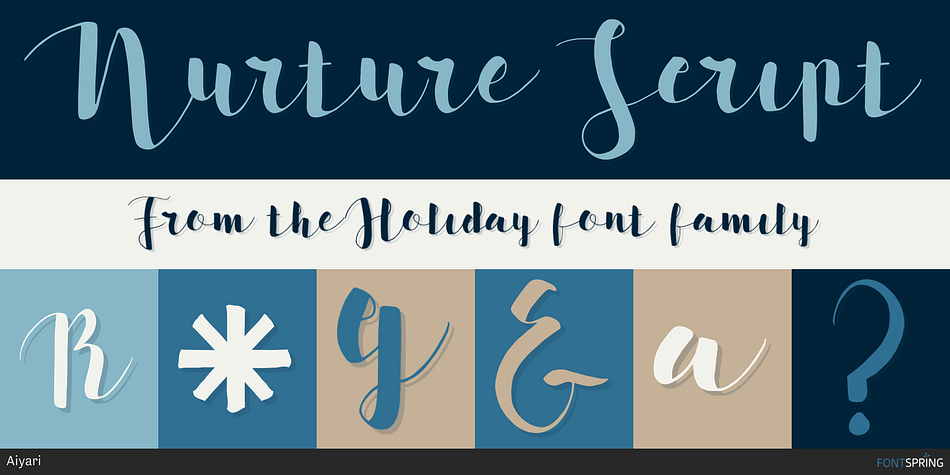 Nurture Script Font