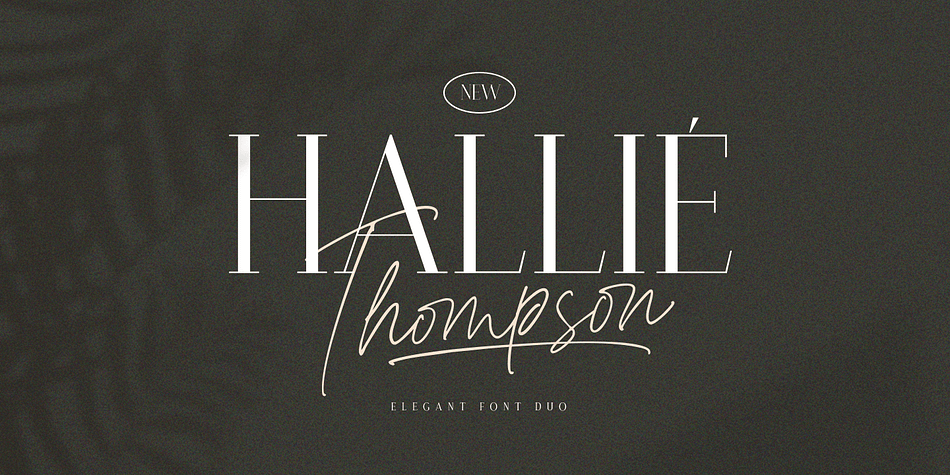 Hallie Thompson Font