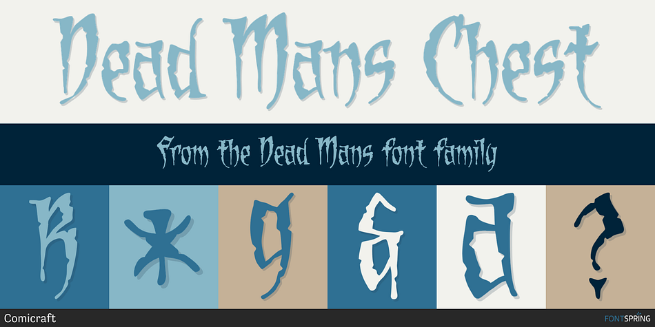 Dead Mans Chest Font