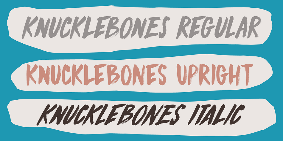 Knucklebones Font
