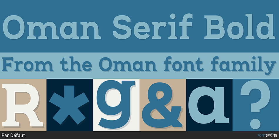 Oman Serif Bold Font