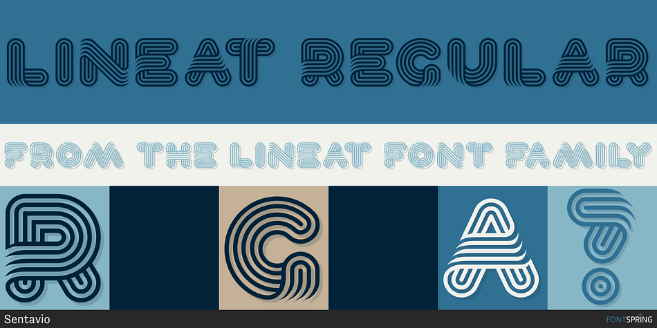 Lineat Regular Font