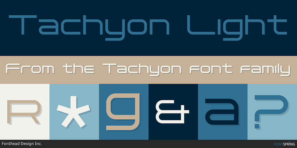 Tachyon Font