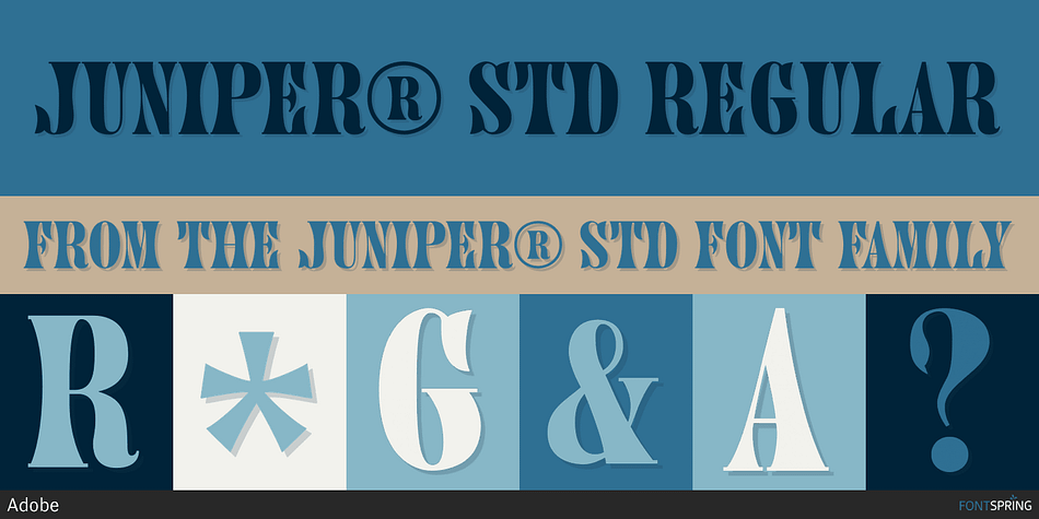 Juniper® Std Font