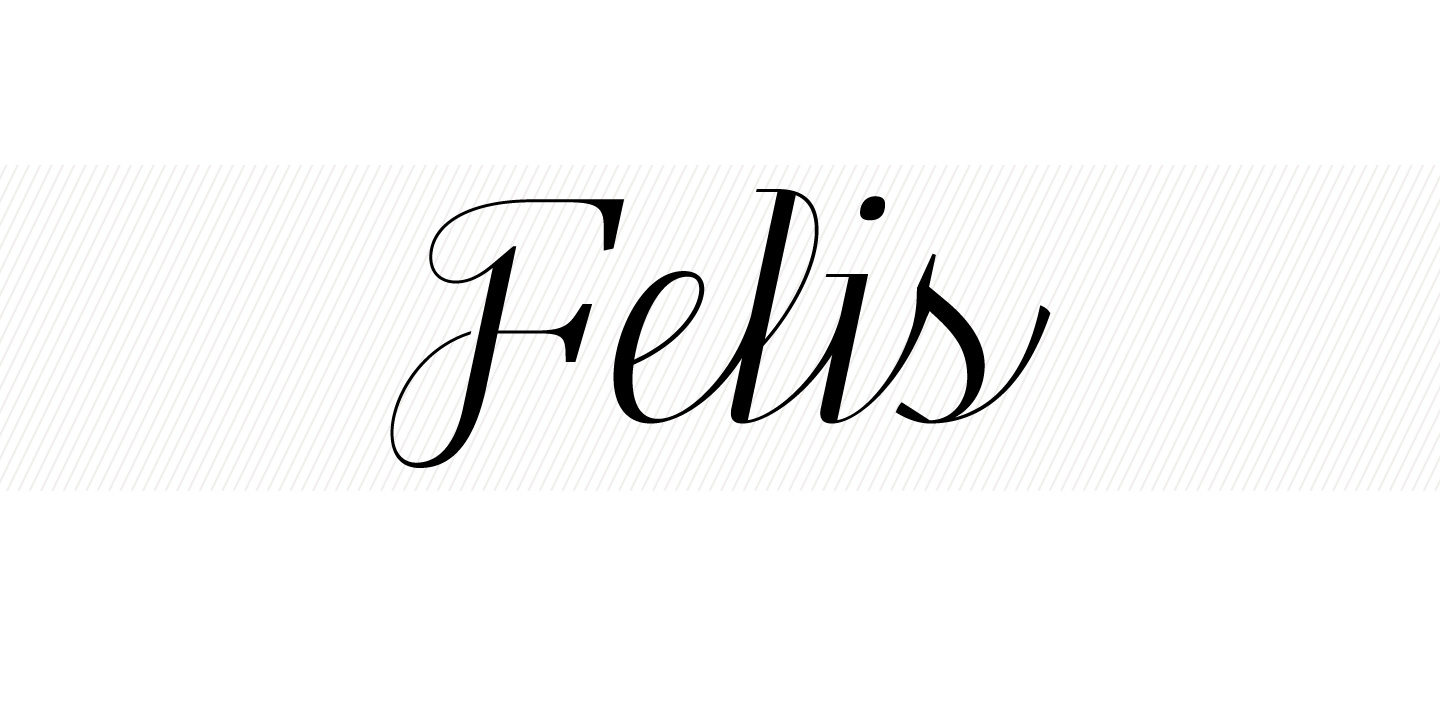 Felis Script Font