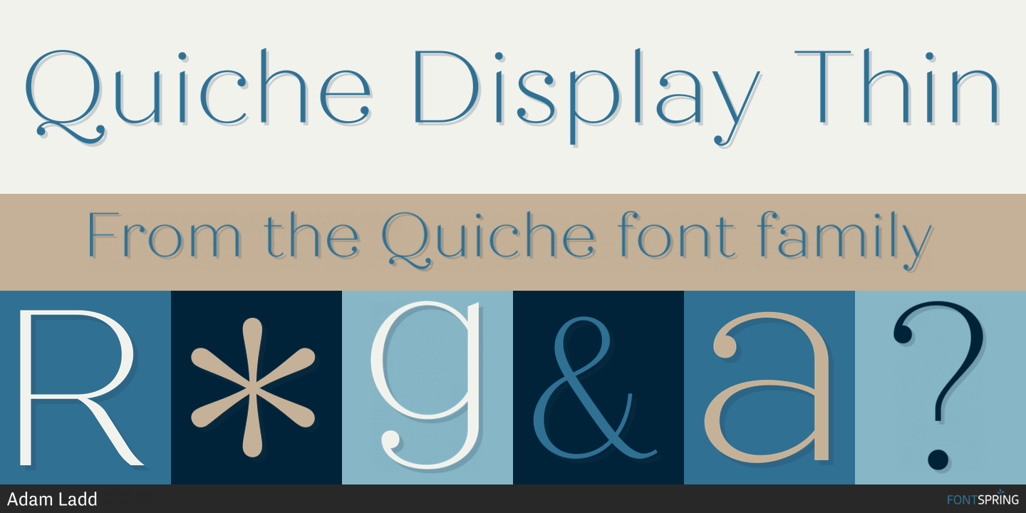 Fonts similar to Quiche + Sans + Flare