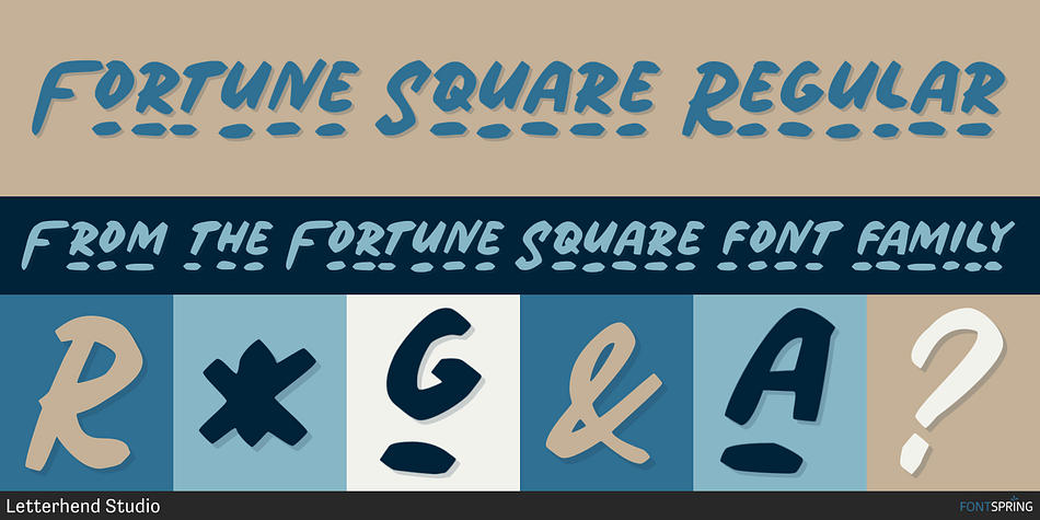Fortune Square Regular Font