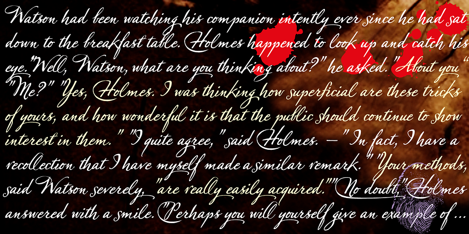 Sherlock Font