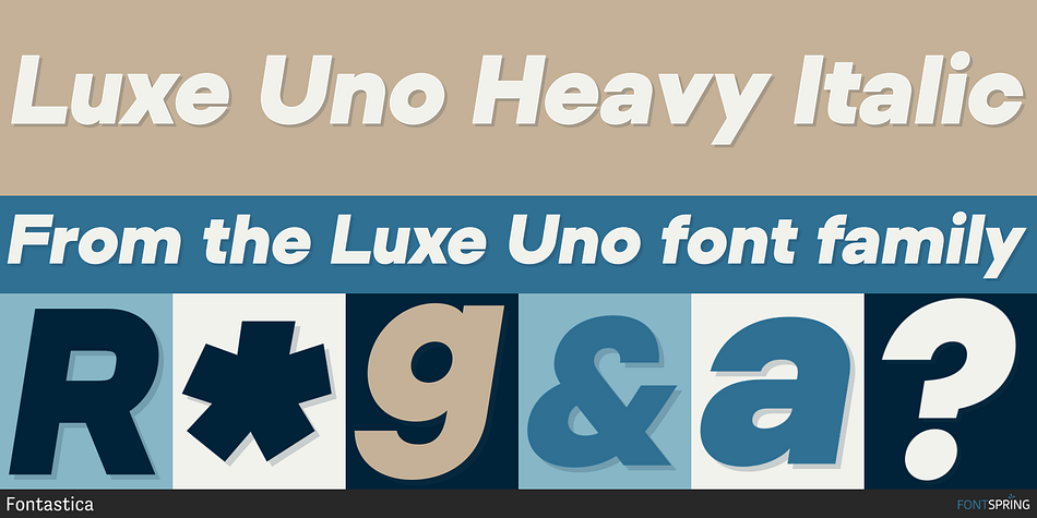 Luxe Uno Font