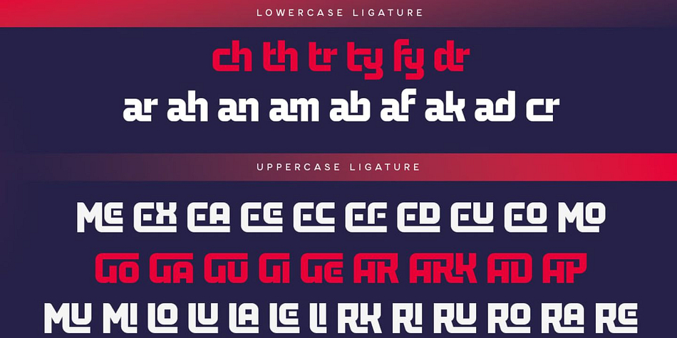 Logomark Font