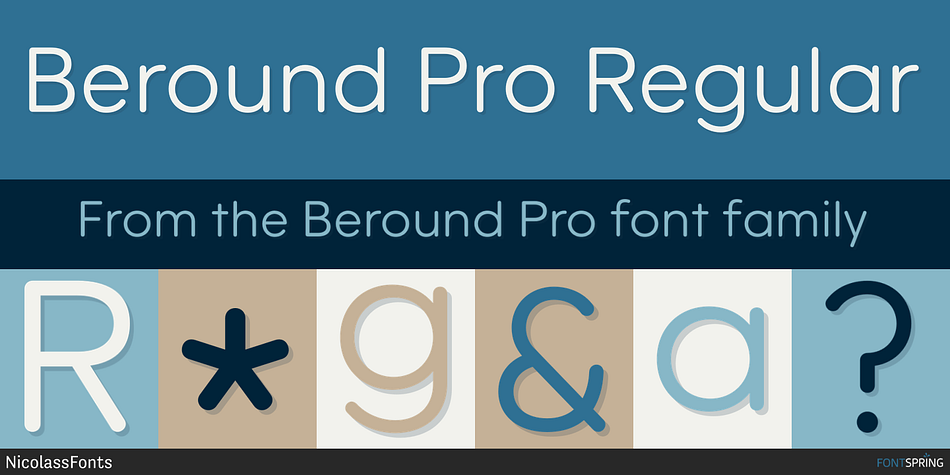 Beround Pro Regular Font