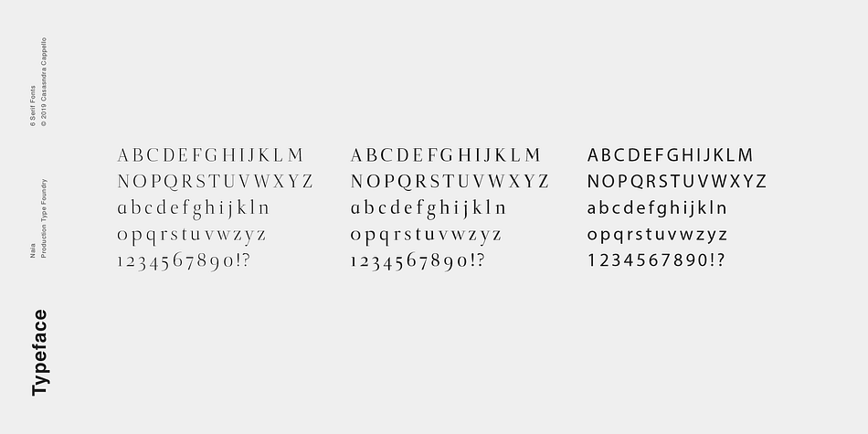 Naia Font