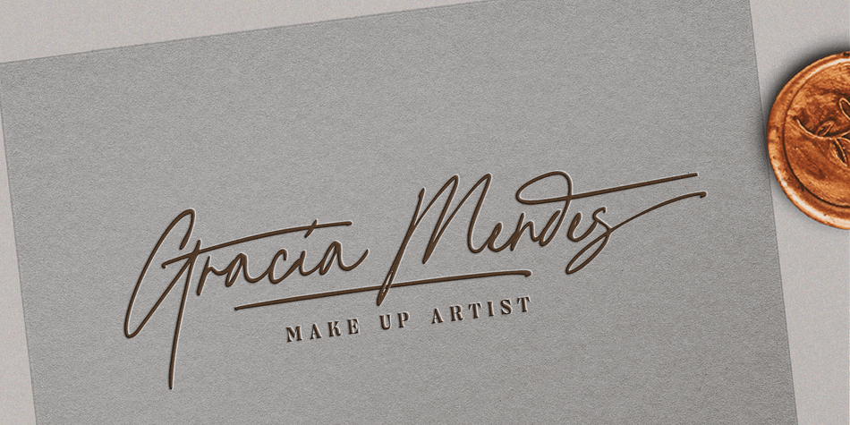 Andreas Signature Font