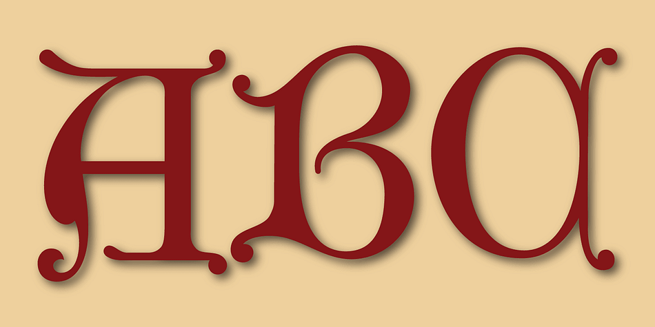 Gothic Initials Font