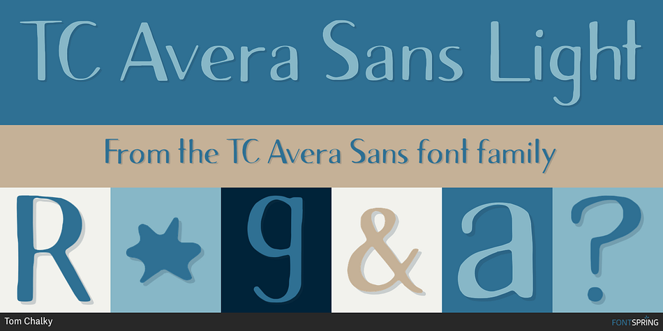 TC Avera Sans Light Font