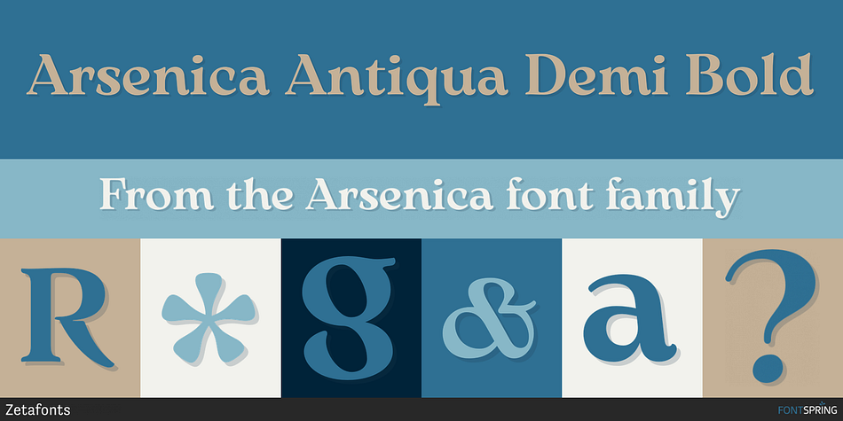 Arsenica Antiqua Pack Font