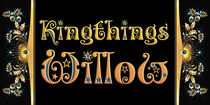 Kingthings Willow Pro Font
