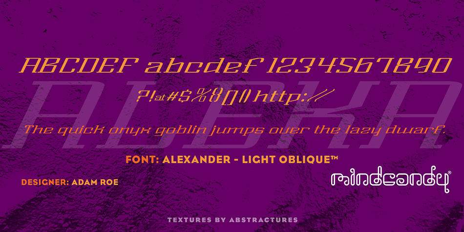 Alexander™ Font