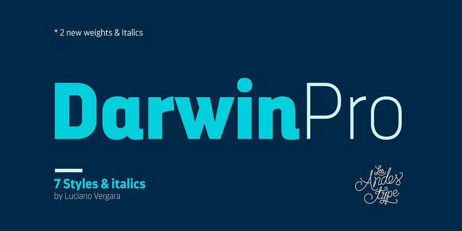 Darwin Pro Font