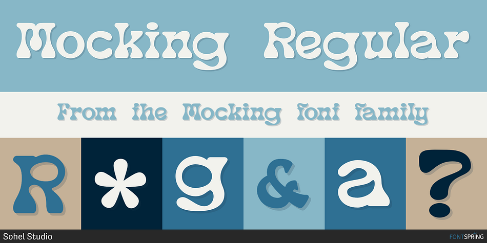 Mocking Regular Font
