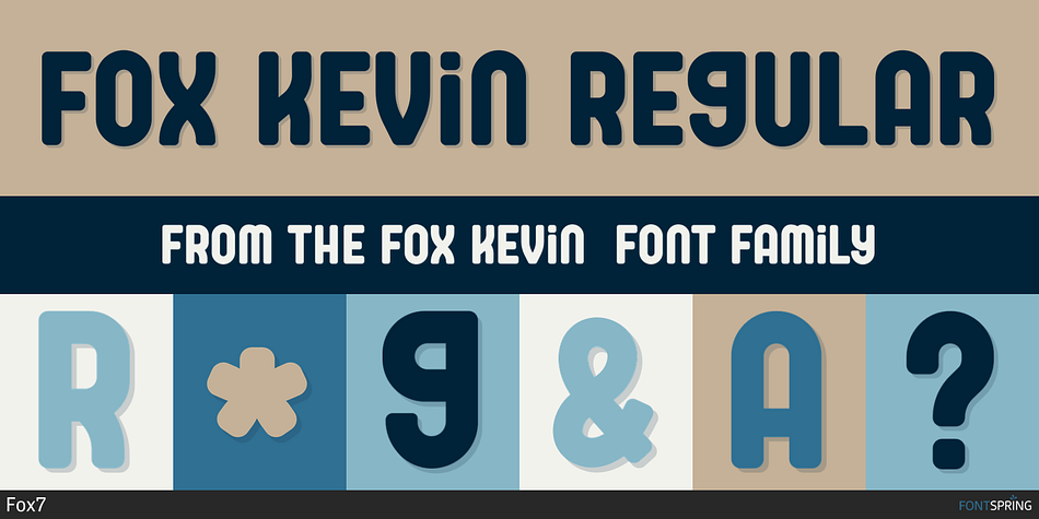 Fox Kevin Regular Font