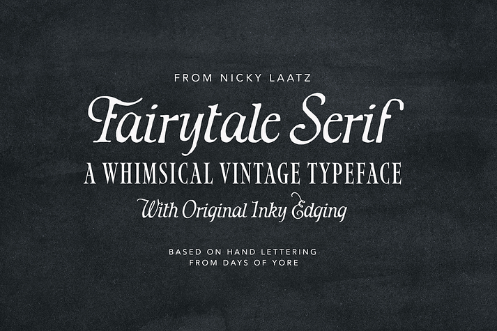 Fairytale Serif Regular Font