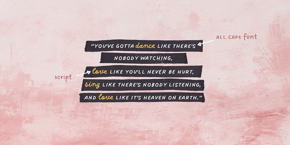 Dreaming Outloud Font