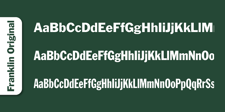 Franklin Original Font